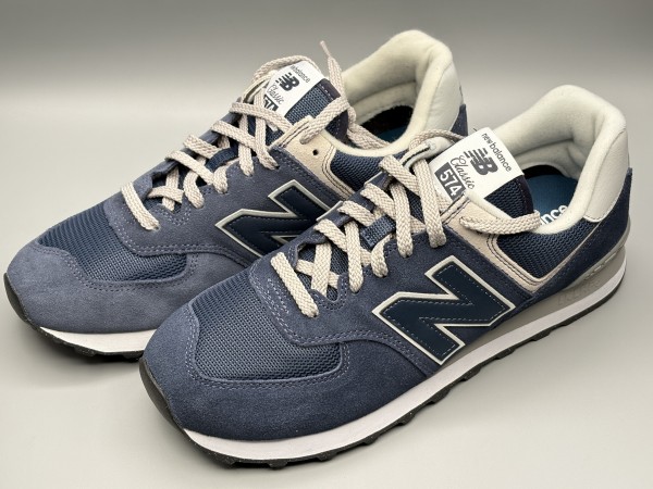 訳あり品 NEW BALANCE ニューバランス スニーカー ML574EVN 28.0cm US10.0 ネイビー メンズ (nb701)