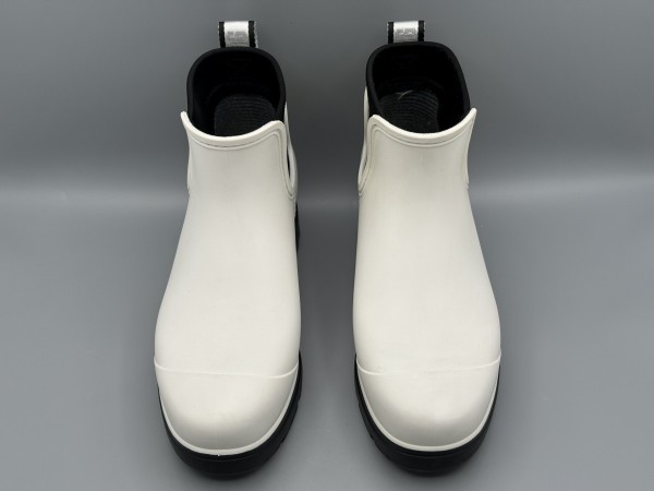 訳あり品 UGG アグ レインブーツ ドロップレット 25.0cm US8.0 ホワイト 1130831 レディース (ug1439)