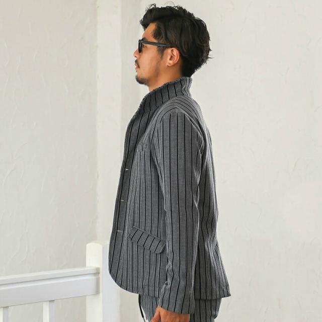 テーラードジャケット メンズ アウター イタリアンカラー ワイヤー入り