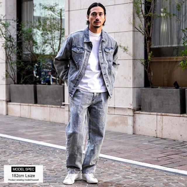 デニムジャケット メンズ Gジャン ジージャン ブルゾン おしゃれ