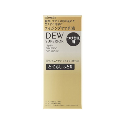DEW スペリア リペアエマルジョン とてもしっとり レフィル 100ml　4973167627846