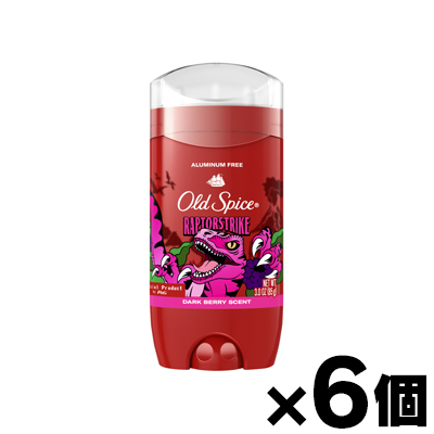 【送料無料!】 オールドスパイス フレグランスバー ラプターストライク(3oz/85g) ×6個  (※正規輸入品)　0012044057230*6