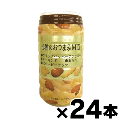 【送料無料!】龍屋物産 4種のおつまみMIX 120g×24個（※お取り寄せ品）（6510）4975374002706*24