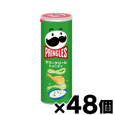【送料無料！】 プリングルズ サワークリーム＆オニオン 105g×48個　8886467124617*48
