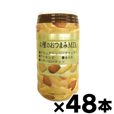 【送料無料!】龍屋物産 4種のおつまみMIX 120g×48個（※お取り寄せ品）（6510）4975374002706*48