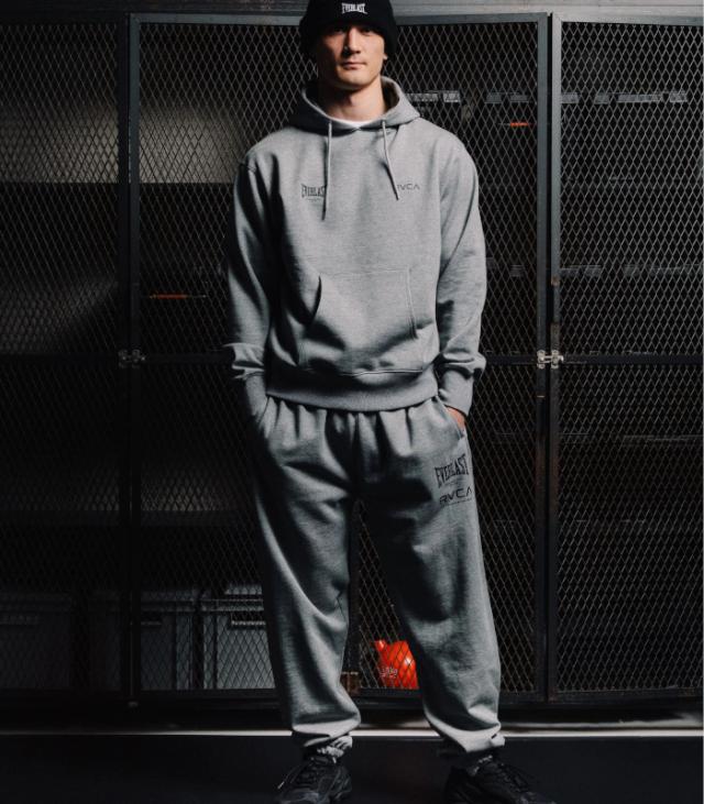 RVCA SPORT ルーカ スポーツ RVCA×EVERLAST セットアップ スウェット メンズ 上下セット 男性 ジャージ ルームウェア カジュアル