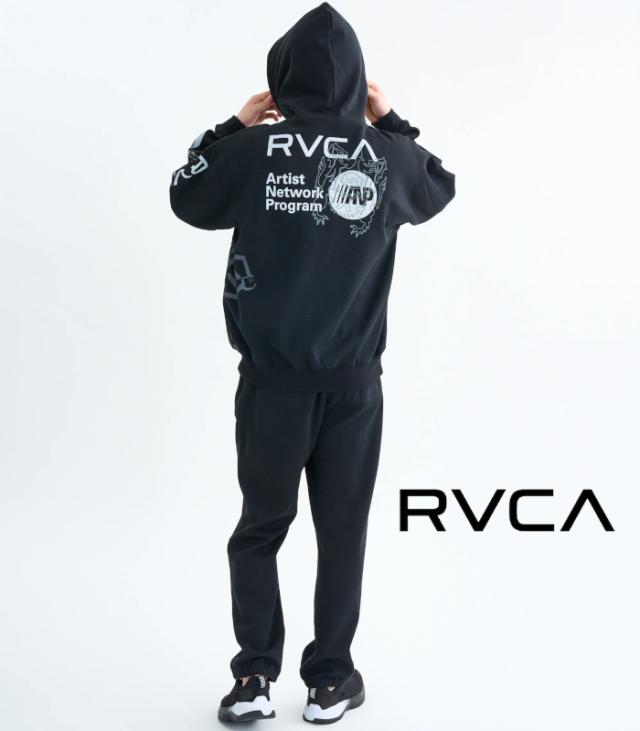 RVCA ルーカ OVER PRINT セットアップ スウェット メンズ 上下セット 男性 ジャージ ルームウェア カジュアル