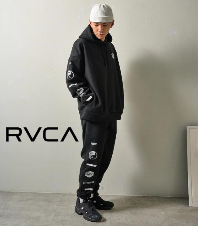 RVCA ルーカ ELEMENT STREAKS セットアップ メンズ 上下セット 男性 ジャージ スウェット ルームウェア カジュアル スポーツ