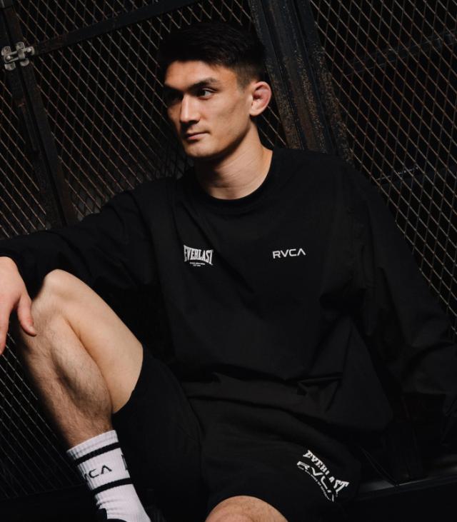 RVCA SPORT ルーカ スポーツ RVCA×EVERLAST CREW TEE ロンT 長袖 シャカシャカ Tシャツ カジュアル スポーツ