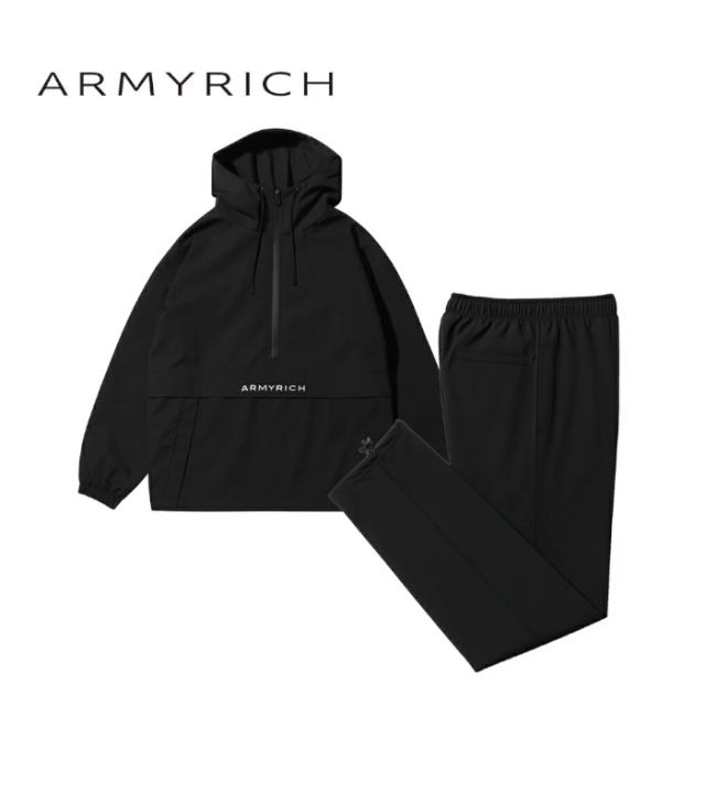ARMYRICH アーミーリッチ ヘビーナイロンアノラックパーカーセットアップ メンズ ジャージ カジュアル スポーツ 上下セット