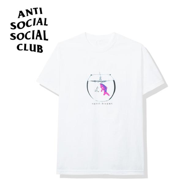 Anti Social Social Club アンチソーシャルクラブ Glitter White Tee Tシャツ 半袖 メンズ レディース ユニセックス アンチソーシャル クラブ