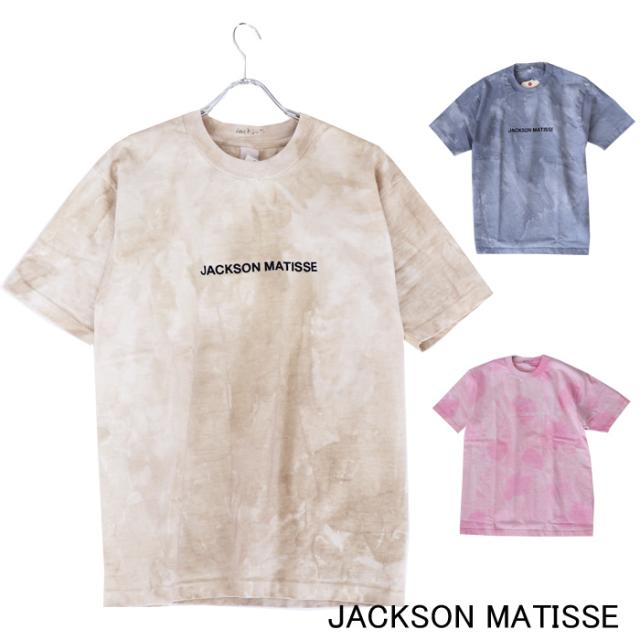 ジャクソンマティス JACKSON MATISSE ジャクソンマティス Tie-dye Tee 半袖Tシャツ カットソー ダイダイ メンズ