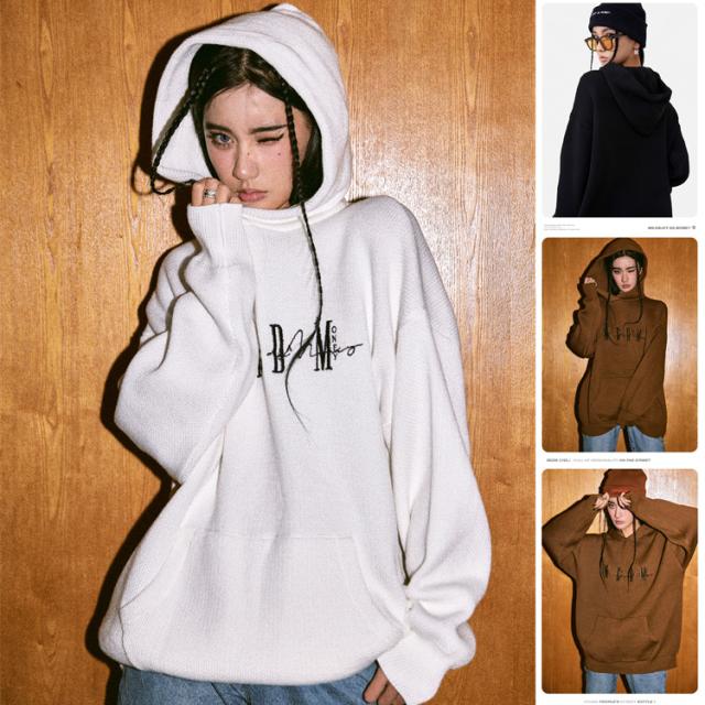 MEDM Mr Enjoy Da Money ミスター エンジョイ ダ マネー  スウェットパーカー スエット Hoodie シンプル レターロゴ ファッション オーバーサイズ ブランド パーカー フーディー