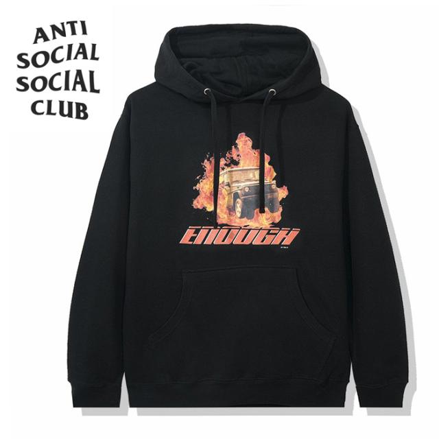 anti social social club パーカー アンチソーシャルソーシャルクラブ SANDRA REEVES BLACK HOODIE スエットパーカー スウェットパーカ トップス メンズ レディース ブランド