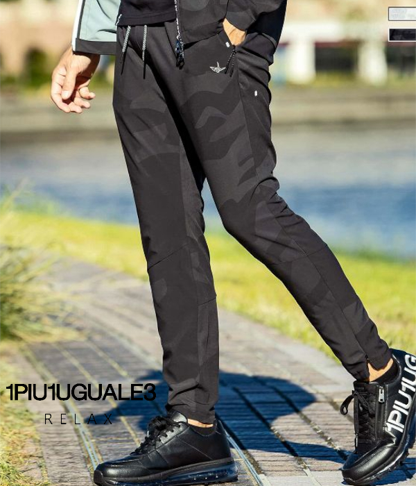 1PIU1UGUALE3 RELAX ウノピゥウノウグァーレトレ リラックス ストレッチパンツ メンズ スポーツ ランニング ウォーキング トレーニング ジム ブランド おしゃれ