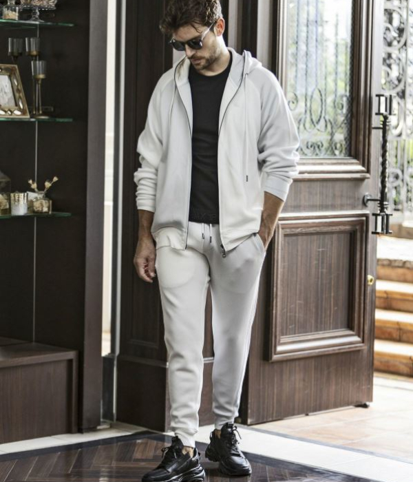 1PIU1UGUALE3 RELAX ウノピゥウノウグァーレトレ リラックス セットアップ メンズ クレイジーカラー スウェット 男性 上下セット ジャージ ルームウェア