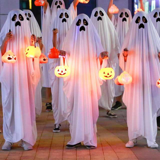 新作 ハロウィン コスプレ 2025 おばけ ポンチョ 大人 子供 被る 新作 ハロウィン コスプレ 2025 おばけ ポンチョ 大人 子供 被る