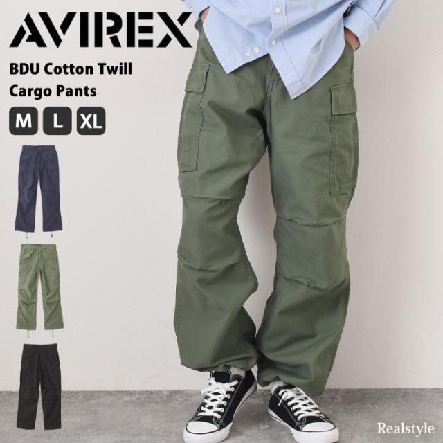 新作 カーゴパンツ メンズ ボトムス パンツ ズボン ポケット多い アヴィレックス AVIREX ブランド アメカジ かっこいい おしゃれ ストリート