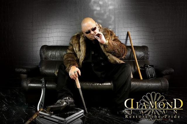 ハーフ丈ファーコート ブラウン 服 オラオラ系 悪羅悪羅系 ヤクザ ヤンキー チョイ悪 チョイワ 悪党の店 バースジャパン BIRTHJAPAN