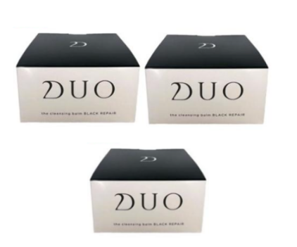 （3本セット）DUO　デュオ ザ　クレンジングバーム　ブラックリペア　90g  W洗顔不要 メイク落とし | バーム クレンジング 化粧おとし ブラック 化粧品 コスメ