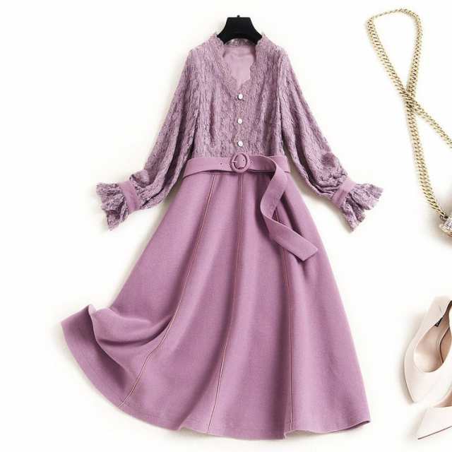 新登場 ランキング常連 数量限定入荷 レディース 生活快適特集 毎日使える便利品 ママ 入学式 Aライン 在庫わずか 母親 ＶネックAライン フォーマル 式 レース ワンピース 入園式