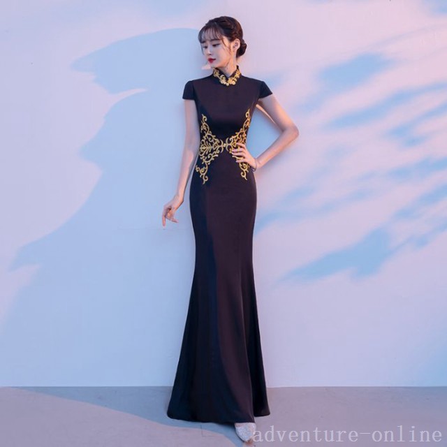 注目ランキング上位 レビュー高評価 人気急上昇 品質安心 誕生日会 ロングドレス 披露宴ドレス チャイナ服 チャイナドレス マーメイドラインドレス お洒落 演奏会 今だけ 結婚式 大人っぽい パーティー 即納対応中 クリスマスプレゼント