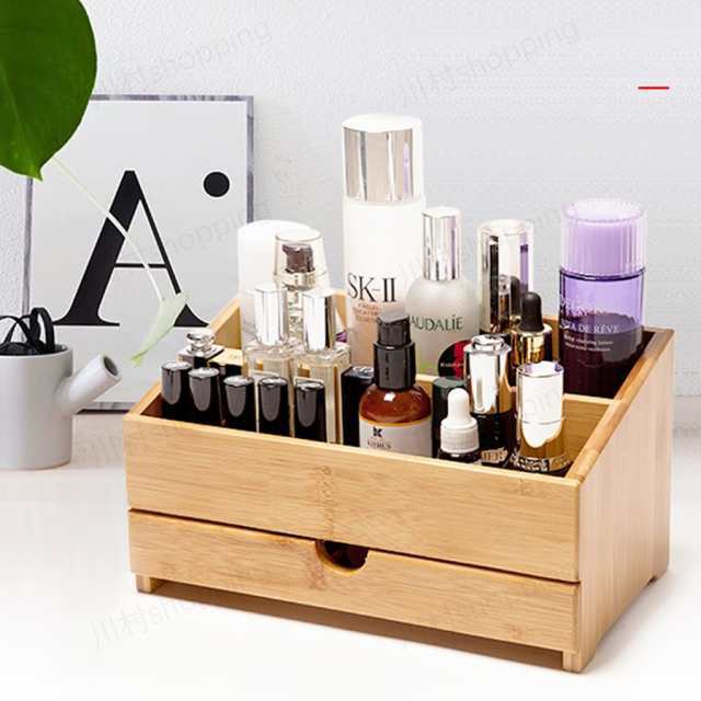 売れ筋アイテム ランキング常連 即納OK シンプル コスメボックス 収納ボックス コスメ収納 品質安心 今だけ 小物収納 収納グッズ 卓上 化粧箱 ヘアケア用品 化粧水 ドレッサー 棚 木製 引き出し お買い得プライス