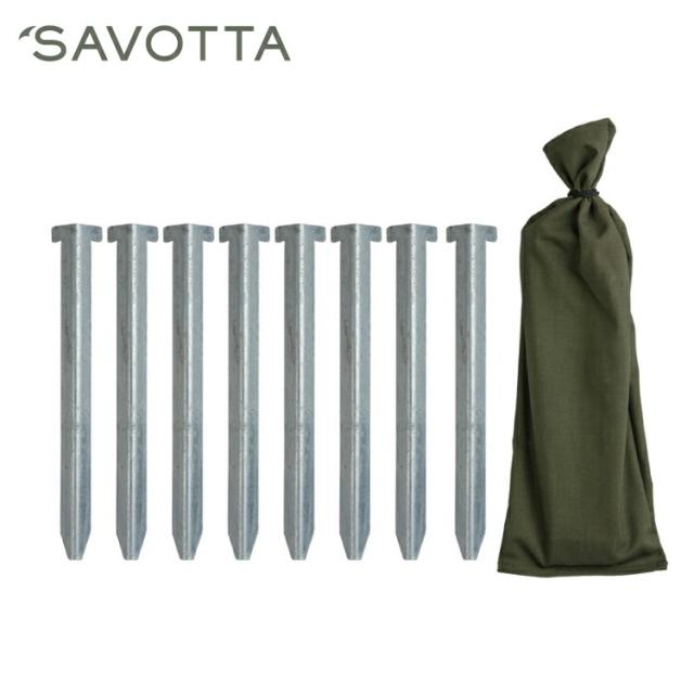 SAVOTTA TENT STAKES GS40 8 サヴォッタ テントペグ GS40×8