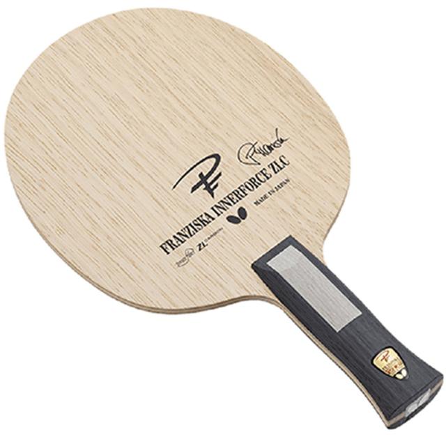 バタフライ Butterfly 卓球 フランチスカ インナーフォース ZLC ラケット シェーク 攻撃用 アナトミック AN 攻撃的 安定性 練習 部活 反発力 回転 スピン  37122