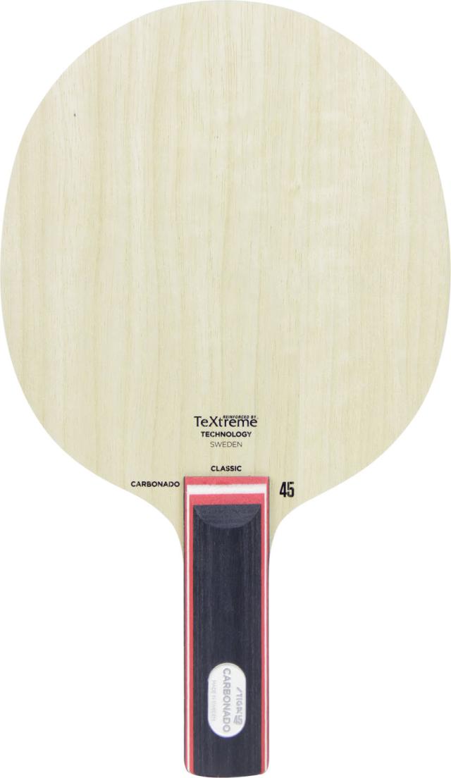 スティガ STIGA 卓球 シェークラケット CARBONADE 45 カーボネード ストレート JTTA 日本卓球協会 公認 軽量 硬い ハード 部活 クラブ サークル 試合 大会 練習  106237