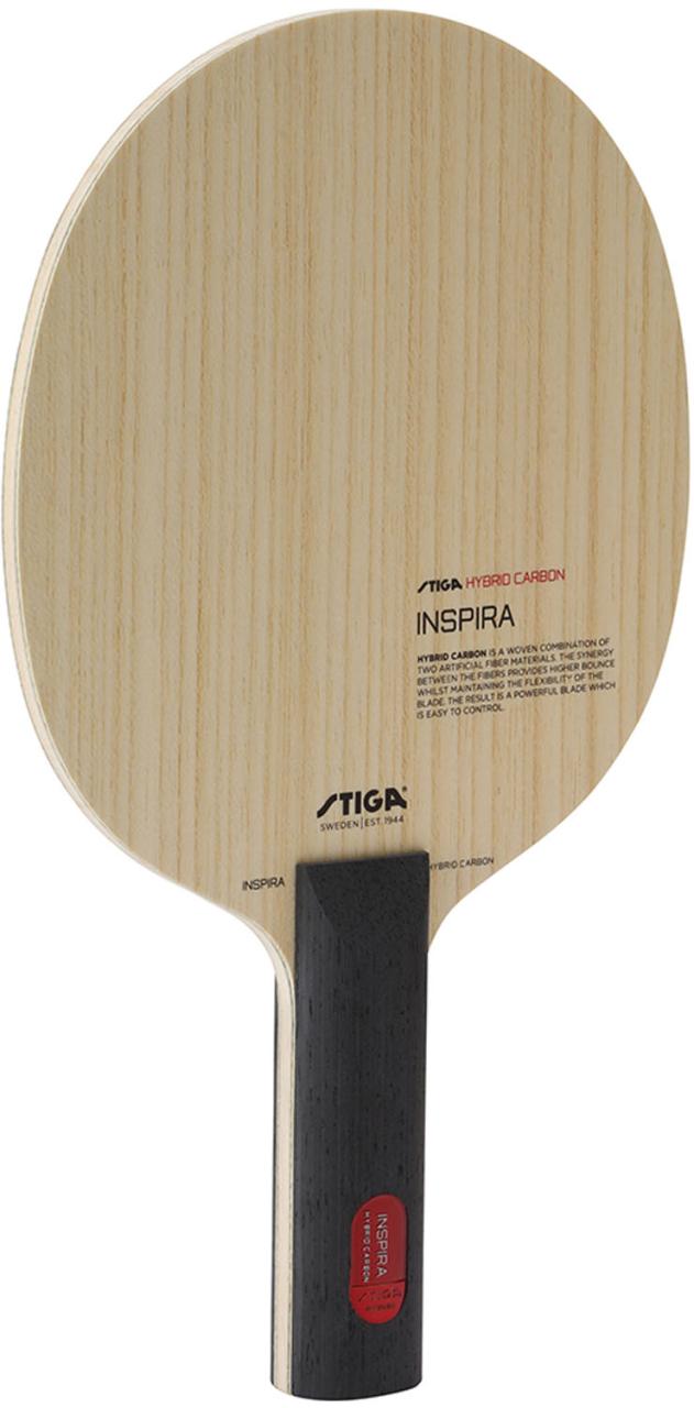 スティガ STIGA 卓球 インスピーラハイブリッドカーボン STR スティガ ラケット アウター 袁励岑 攻撃 ドライブ 柔軟性 反発力 部活動 クラブ サークル 試合 大会 練習  1602110137