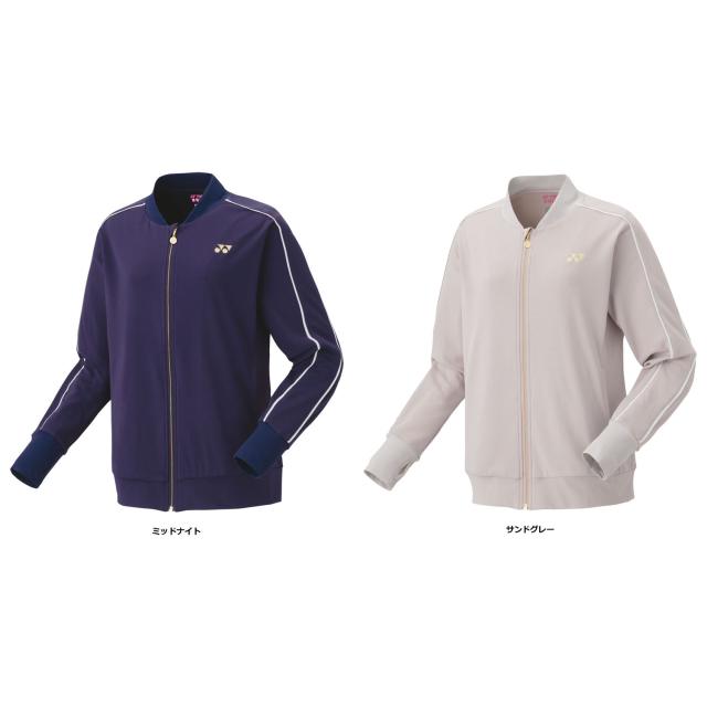 ヨネックス YONEX テニス ウィメンズニットウォームアップシャツ ジャケット ジャージ アウター 長袖 練習 トレーニング 部活 クラブ ベリークール UVカット 吸汗速乾 レディース  57084