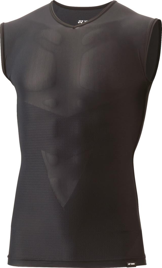 ヨネックス YONEX ユニノースリーブシャツ 機能インナー コンプレッション アスリートモデル アンダーウエア 着圧 UVカット ストレッチ 試合 トレーニング メンズ レディース  STBA1021