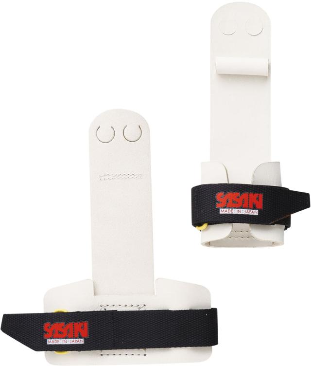 ササキ SASAKI 新体操 ジュニアプロテクター 2ツ穴 つり輪用 吊り輪 強度 保護 サポート 牛皮革 部活 練習 トレーニング 大会 試合 発表会 器械体操 新入部員 キッズ 子供  P115