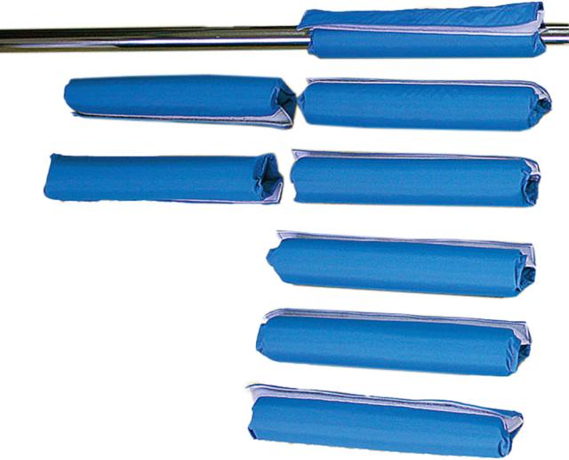 アカバネ AKABANE 鉄棒サポートパット27 8本入 A-271 体育 授業 運動 足掛け回り 小学生 幼稚園 保育園 膝裏 お腹 保護 安全対策 補助具 小学校体育  A271