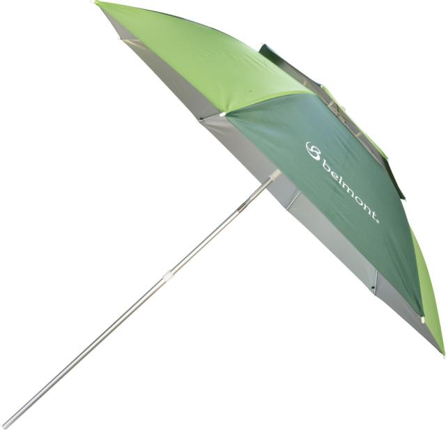 ベルモント belmont アウトドア パラソル パラソル100首折れ GR グリーン MR-091 風通し窓 野池 管理池 角度調節可能 海水浴 イベント 熱中症対策 日除け 傘 釣り プール  MR091