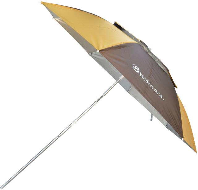 ベルモント belmont アウトドア パラソル パラソル100首折れ YL イエロー MR-092 風通し窓 野池 管理池 角度調節可能 海水浴 イベント 熱中症対策 日除け 傘 釣り プール  MR092