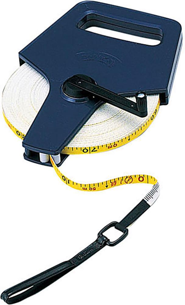 ダンノ DANNO エスロン巻尺 両面目盛 50m-RN 巻尺 メジャー 測定 計測 運動会 校庭 グラウンド グランド コート 両面目盛 JIS1級 巻き取り  D3007