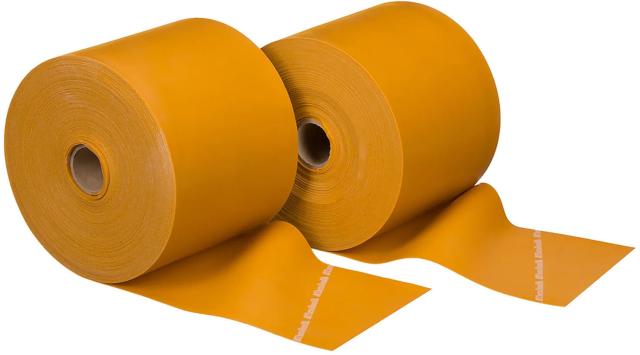 セラバンド THERABAND セラバンド 45m 強度レベル+5 ゴールド トレーニングバンド トレーニング 筋トレ リハビリ ストレッチ ダイエット  TB750