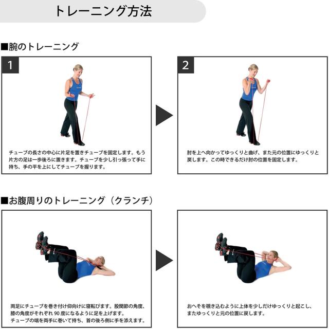 ディーアンドエム D&M セラバンド THERABAND セラチューブ 30.4m 強度レベル0 レッド トレーニングチューブ トレーニング 筋トレ ストレッチ リハビリ ダイエット  TT12