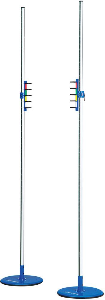 エバニュー Evernew 【メーカー直送品】 走高跳スタンド210ED 教育用 バー受け5段調節 アルミ支柱 走り高跳び 50〜210cm 工具組立 陸上競技 体育 部活 練習  EGB160