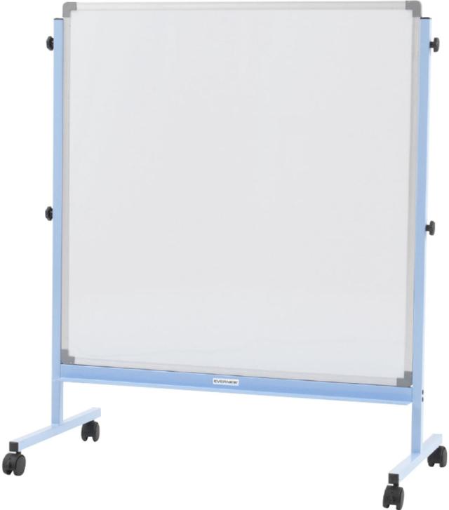 エバニュー Evernew 【メーカー直送品】 ホワイトボード低床式 学校体育 体育 部活 授業 クラブ チーム 低床式 子供 見やすい キャスター 移動 ボード両面仕様  EKU523