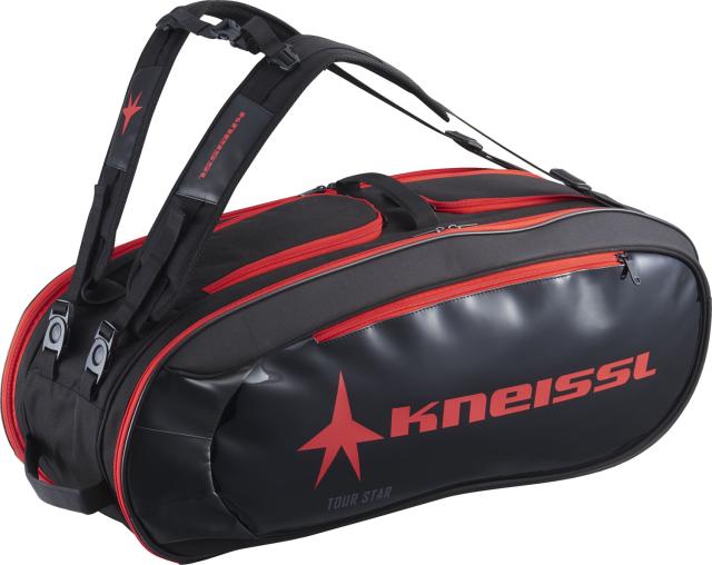 ゴーセン GOSEN テニス RACKET BAG 6 PACK バッグ ブラック メンズ レディース ラケット収納 ウェア収納 シューズ収納 通学 テニス部 リュック型 ラケットバッグ  KBG01