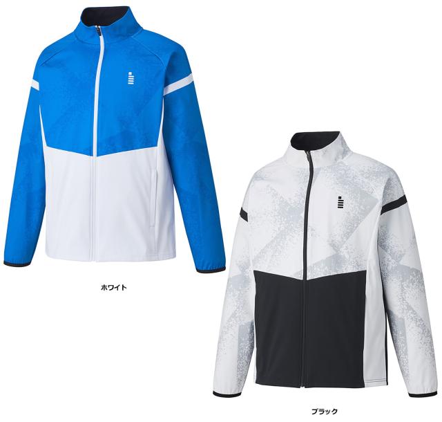ゴーセン GOSEN テニス ウインドジャケット メンズ レディース ウインドジャケット 上着 アウター 羽織 部活 チーム ストレッチ 防風 防寒 ウエア  Y2400