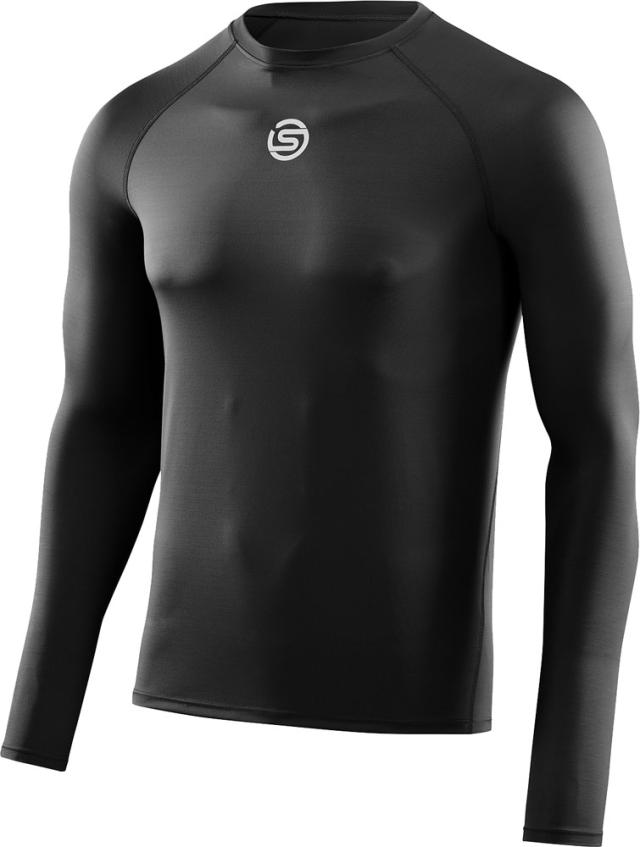 スキンズ SKINS シリーズ1 SERIES-1 メンズ トップス ロングスリーブ インナーシャツ アンダーシャツ コンプレッション 着圧 スポーツウェア 長袖 ジム トレーニング  18121110 019