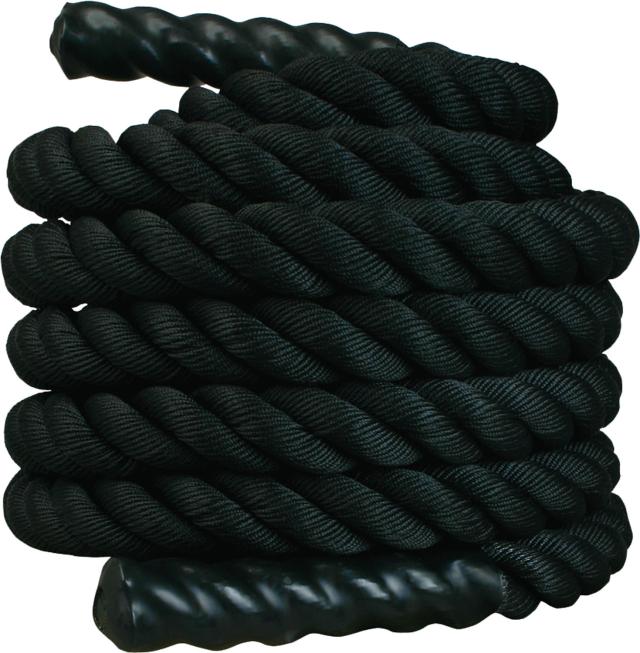 ハタ HATAS バトルロープ50mm / 12m ブラック グッズ 小物 部活 体育 トレーニング 全身運動 筋トレ 有酸素運動 筋肉 関節  BRB125