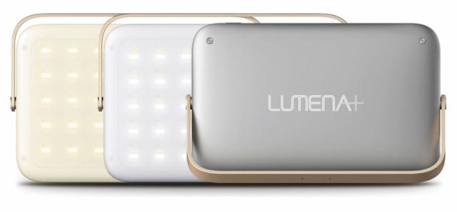 LUMENA ルーメナー アウトドア ルーメナープラス グレイ 充電式LEDランタン LUMENA＋ バーベキュー 台風対策 LUMENAGLY