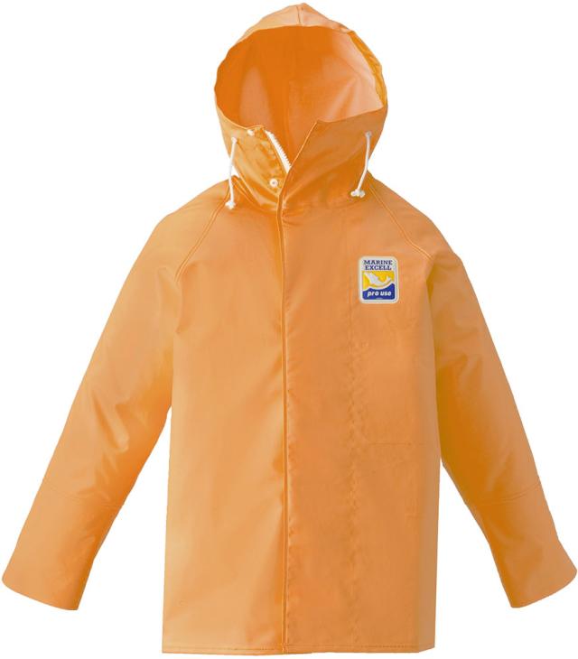 ロゴス LOGOS アウトドア マリンエクセル パーカー オレンジ L ジャケット レイン 防水 撥水 水産業 遠洋・中近海作業 湾岸作業 養殖業 水産加工業  12030562