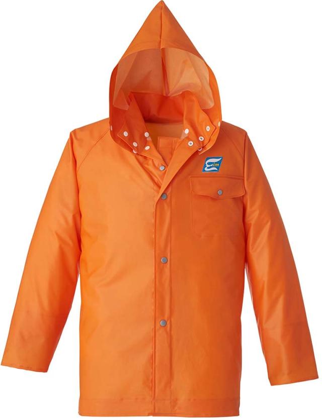 ロゴス LOGOS アウトドア エイム・アクティバ ジャンパー メンズ オレンジ LL レインウェア 作業服 ジャケット 防水 土木作業 農作業 一般作業 キャンプ 耐摩耗性 軽量 ジャケット  12600561