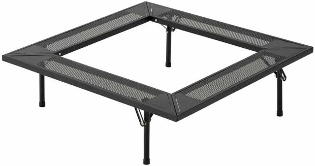 ロゴス LOGOS アウトドア アイアン囲炉裏テーブル キャンプ バーベキュー BBQ 焚き火 焚火   81064134